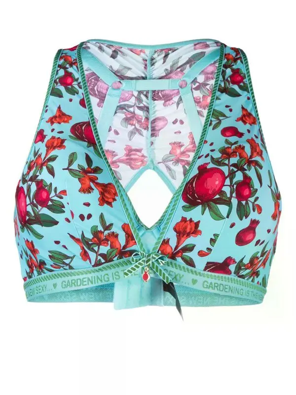 Marlies Dekkers Forbidden Fruit Push-up Bra - Blue