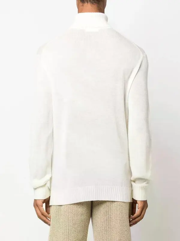 JIL SANDER Roll Neck Knitted Sweater