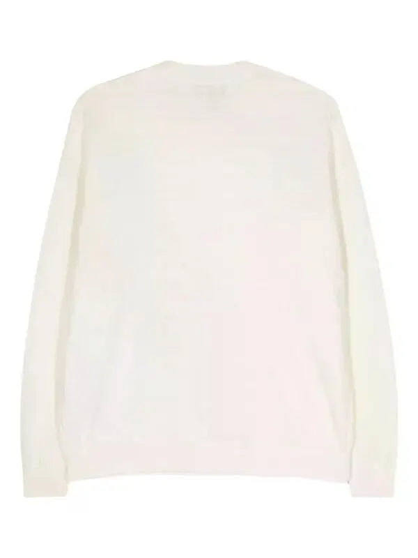 Emporio Armani Logo-jacquard Cotton Jumper