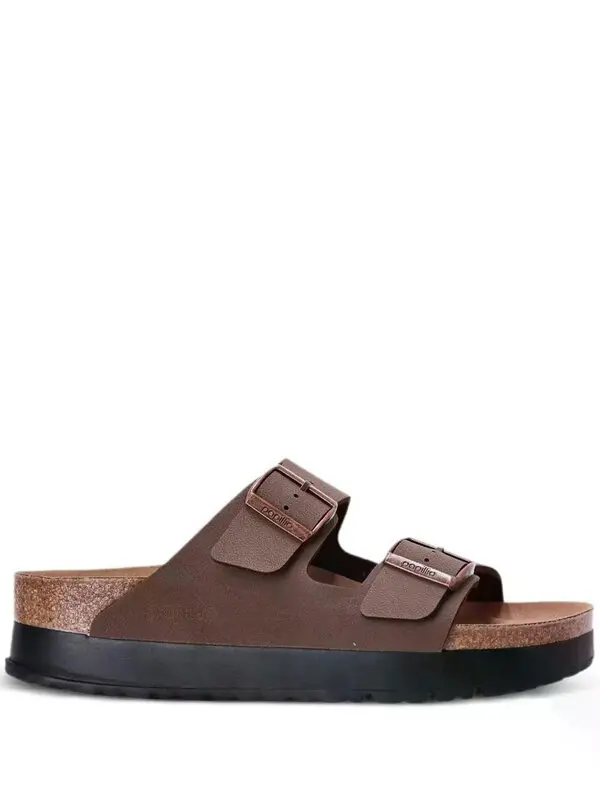 BIRKENSTOCK Arizona Platform Sandals - Brown