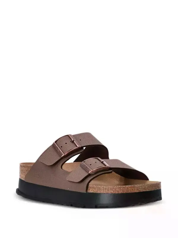BIRKENSTOCK Arizona Platform Sandals - Brown
