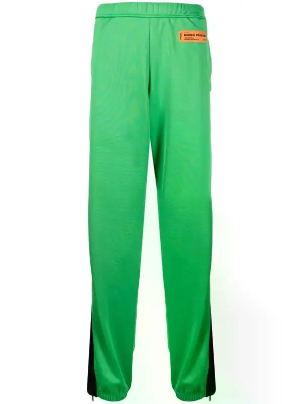 Heron Preston Logo-patch Track Trousers - Green