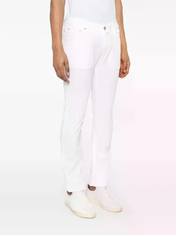 Jacob Cohen Nick Trousers - White