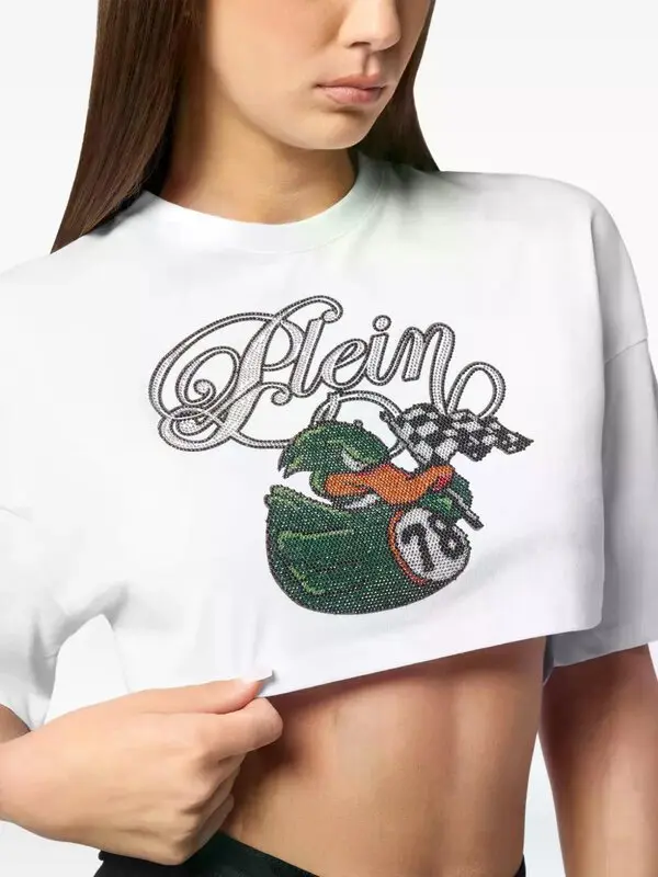 Philipp Plein Rhinestone-embellished T-shirt