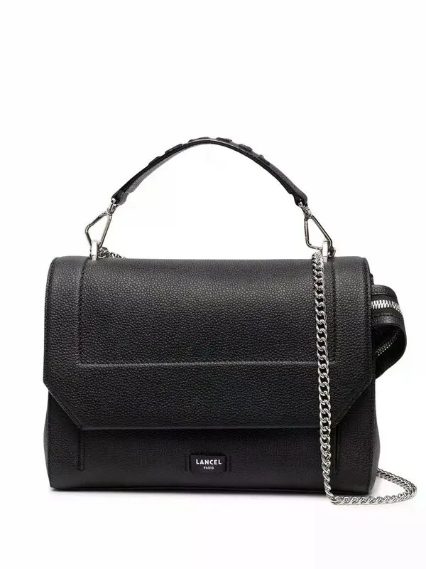 LANCEL Ninon De L Flap Bag - Black