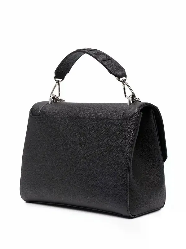 LANCEL Ninon De L Flap Bag - Black