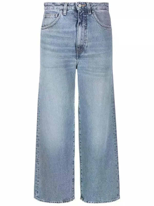 TOTEME High-waisted Wide-leg Jeans