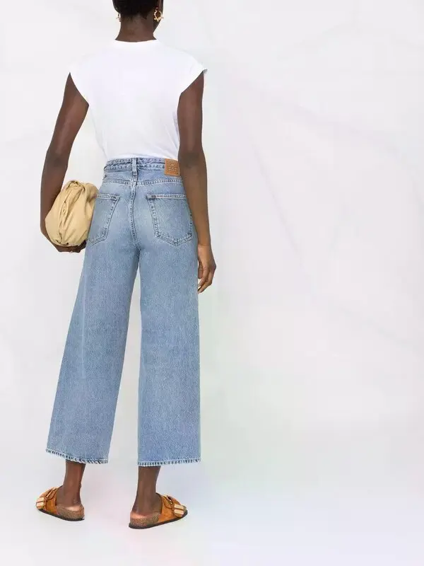 TOTEME High-waisted Wide-leg Jeans