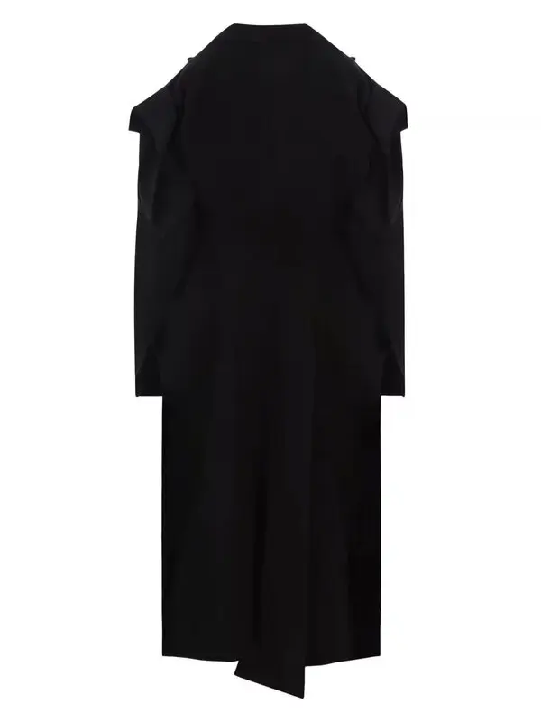Yohji Yamamoto Open-front Coat
