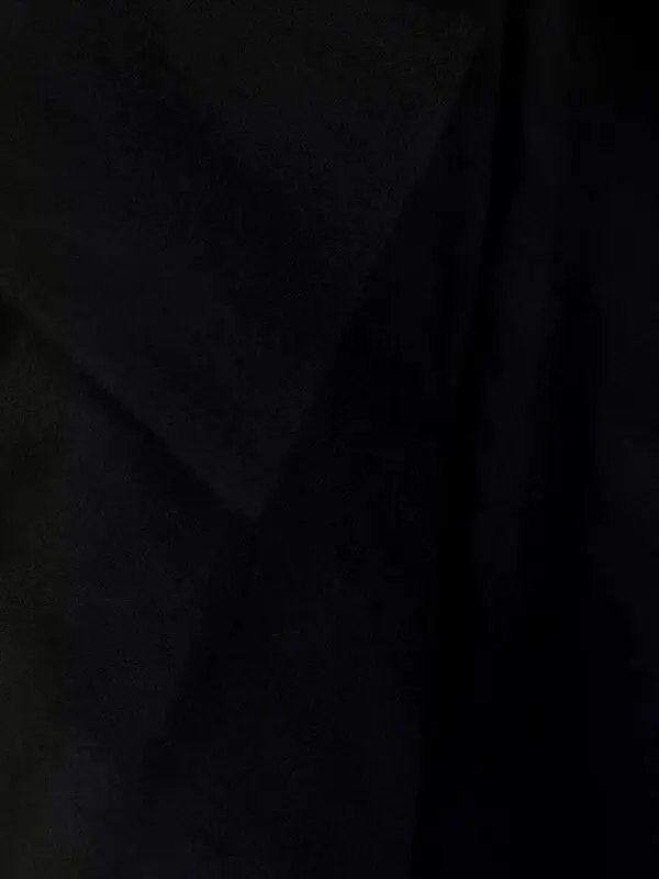 Yohji Yamamoto Open-front Coat