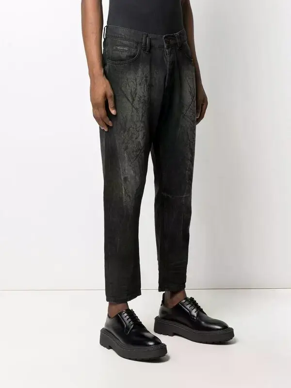 Philipp Plein Carrot-fit Denim Jeans