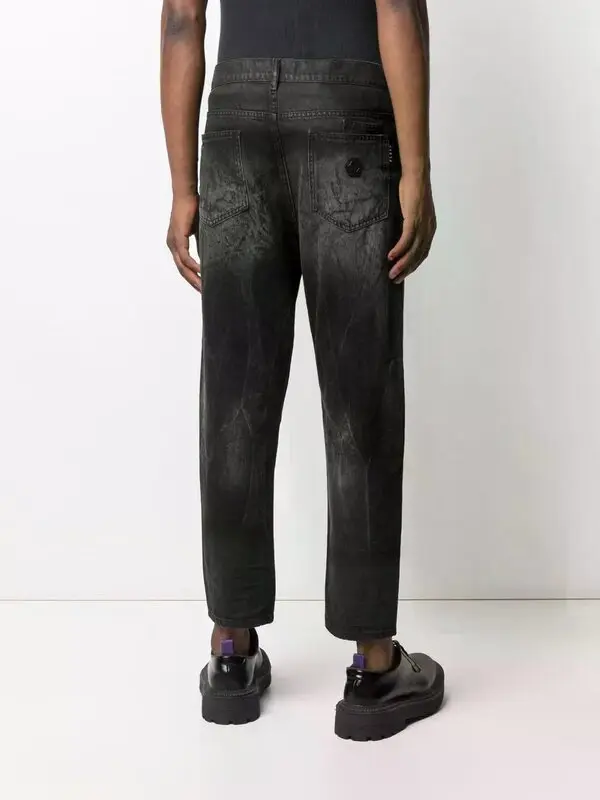 Philipp Plein Carrot-fit Denim Jeans