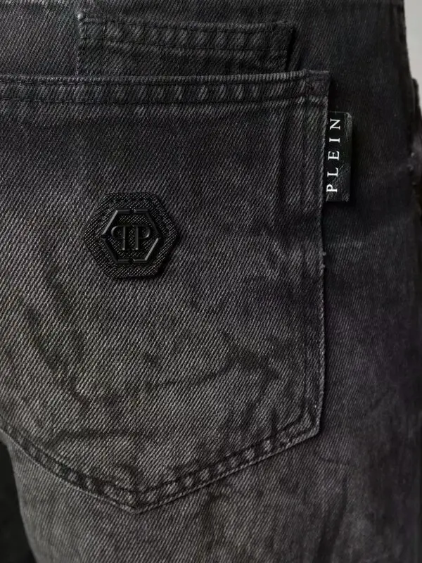 Philipp Plein Carrot-fit Denim Jeans