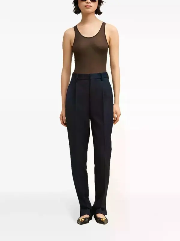 AMI Paris High-waisted Tailored Trousers