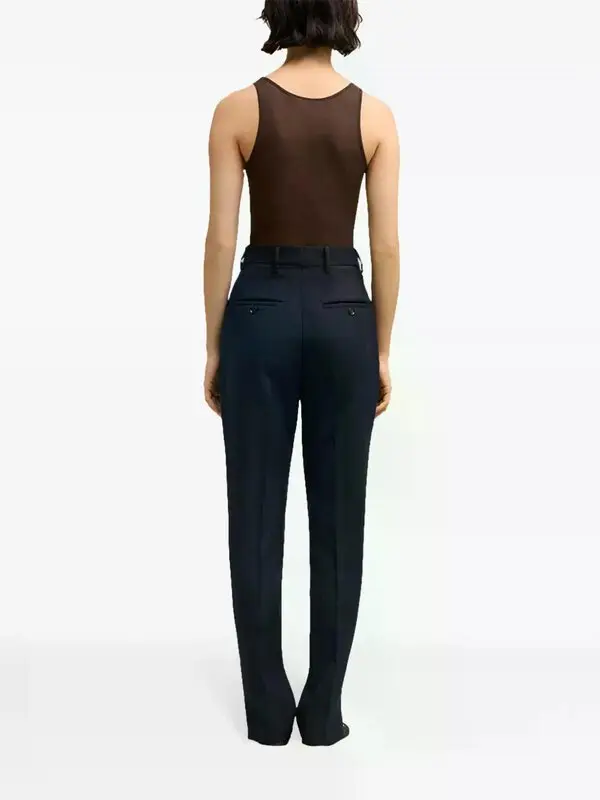 AMI Paris High-waisted Tailored Trousers