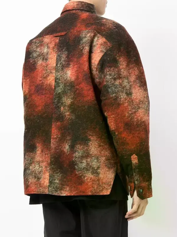 MISBHV Patterned Logo-patch Shirt