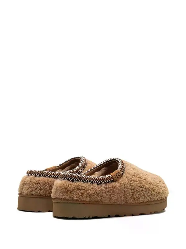 UGG Tasman Maxi Curly Slippers - Brown