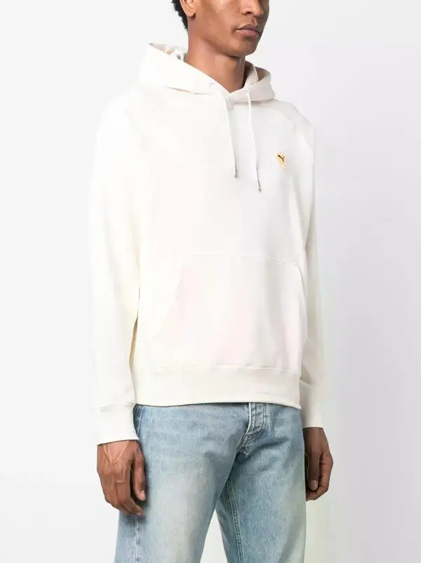 PUMA Slogan-print Drawstring Hoodie