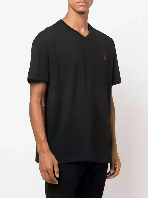 Polo Ralph Lauren V-neck Short-sleeve T-shirt - Black