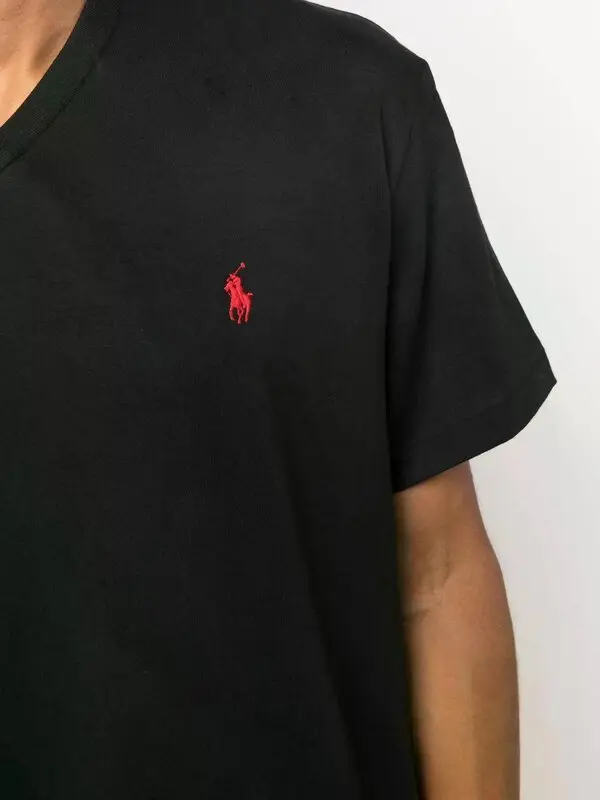 Polo Ralph Lauren V-neck Short-sleeve T-shirt - Black