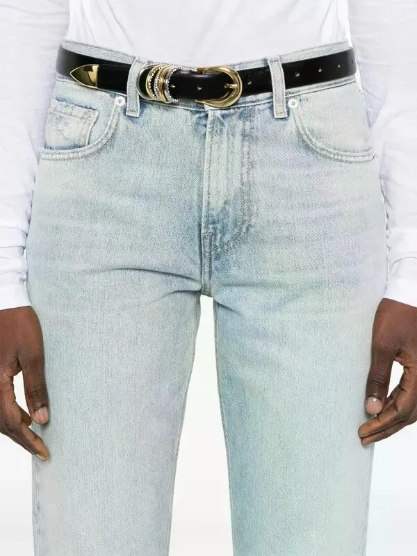 HAIKURE Flora Straight-leg Jeans