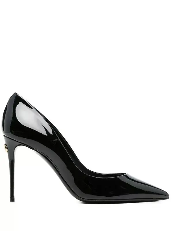 Dolce & Gabbana 90mm Cardinale Patent Leather Pumps