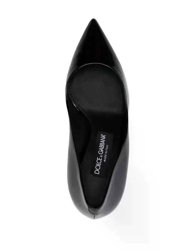 Dolce & Gabbana 90mm Cardinale Patent Leather Pumps