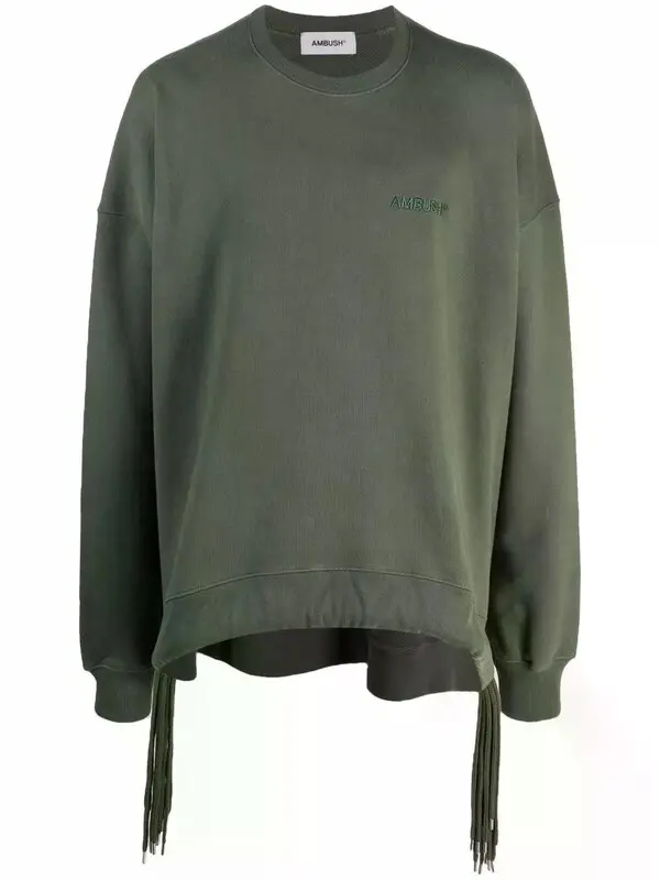 AMBUSH Fringed-hem Sweatshirt
