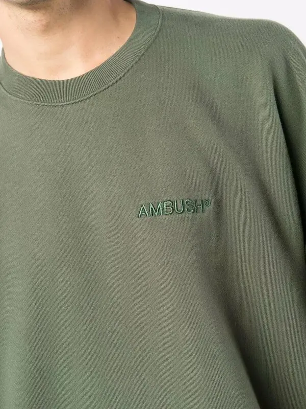 AMBUSH Fringed-hem Sweatshirt