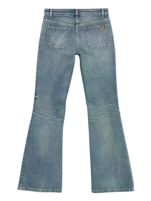 COURREGES Bootcut Jeans - Blue