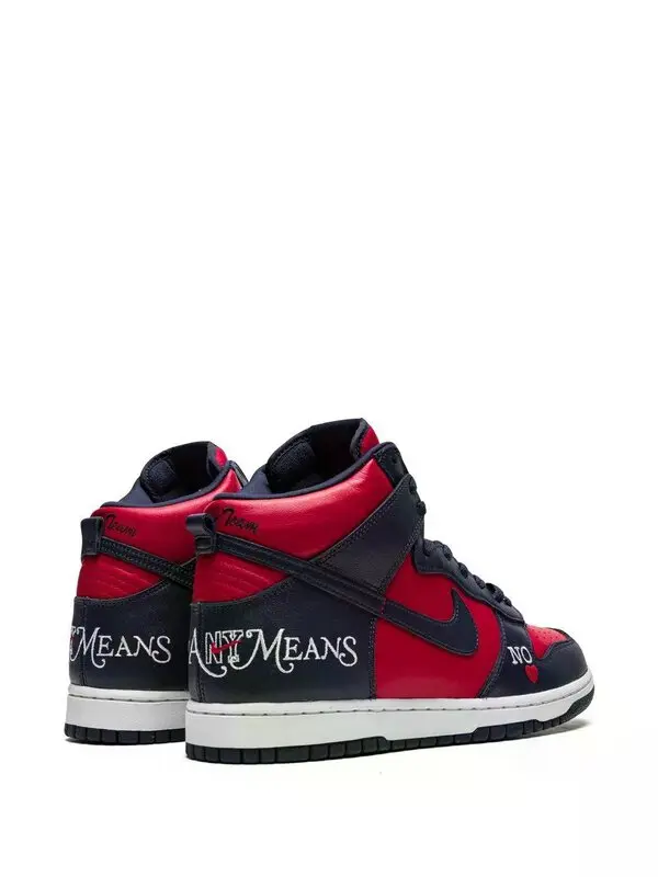 Nike X Supreme Sb Dunk High 'by Any Means' Sneakers