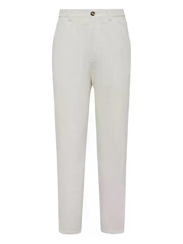 Brunello Cucinelli Pleated Tapered Trousers