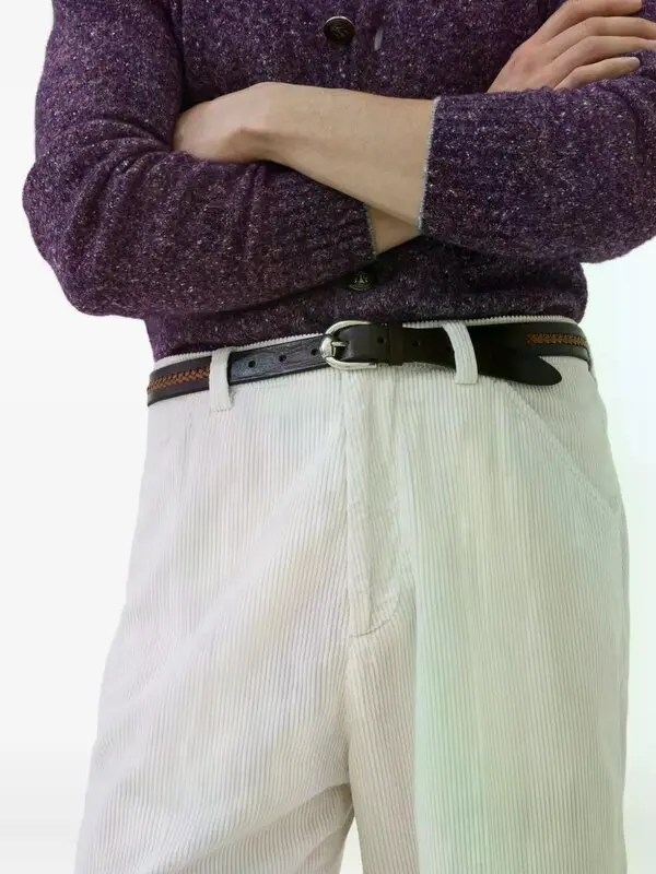 Brunello Cucinelli Pleated Tapered Trousers
