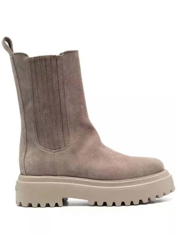 LE SILLA 55mm Suede Slip-on Boots