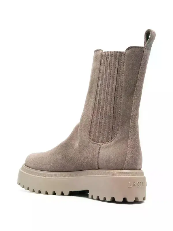 LE SILLA 55mm Suede Slip-on Boots