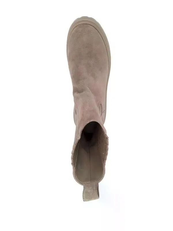 LE SILLA 55mm Suede Slip-on Boots