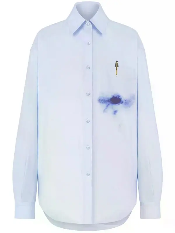 Moschino Blotch-print Shirt