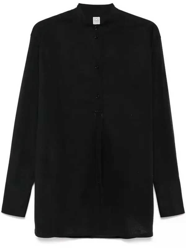 TOTEME Stand-up Collar Blouse