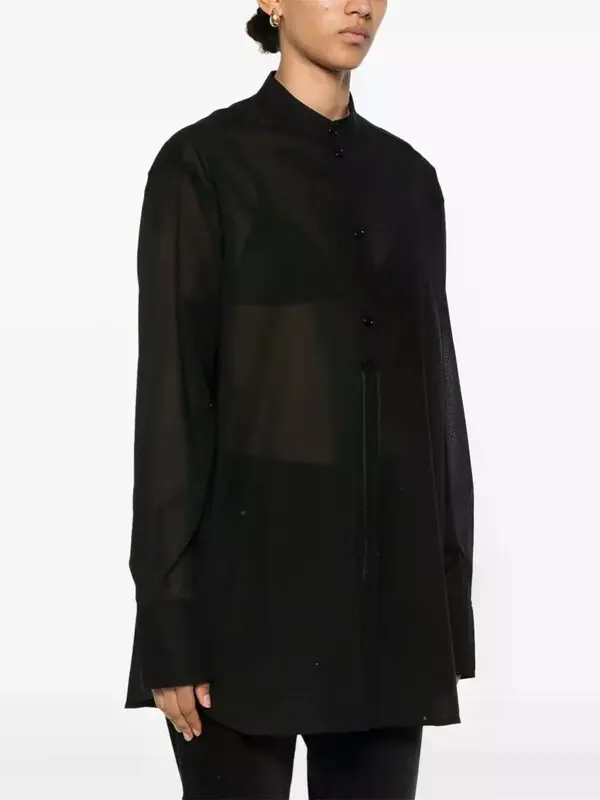 TOTEME Stand-up Collar Blouse