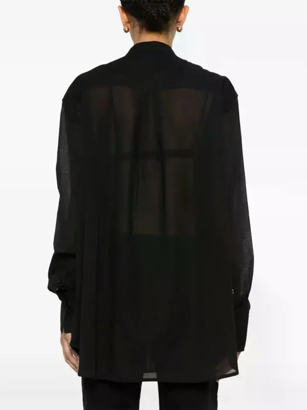 TOTEME Stand-up Collar Blouse