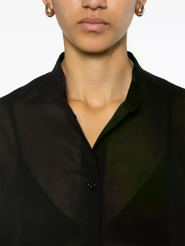 TOTEME Stand-up Collar Blouse