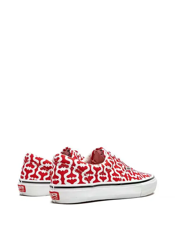 VANS X Supreme Skate Era Monogram Sneakers - Red