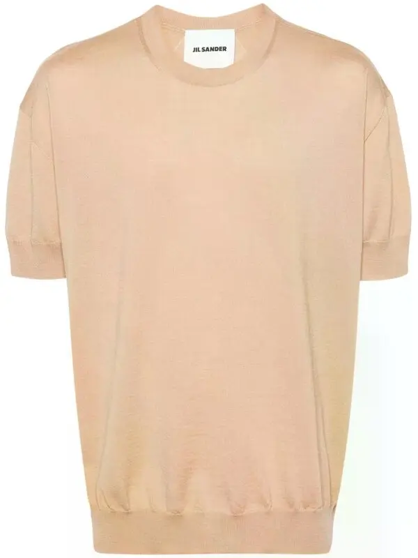 JIL SANDER Short-sleeve Wool Jumper