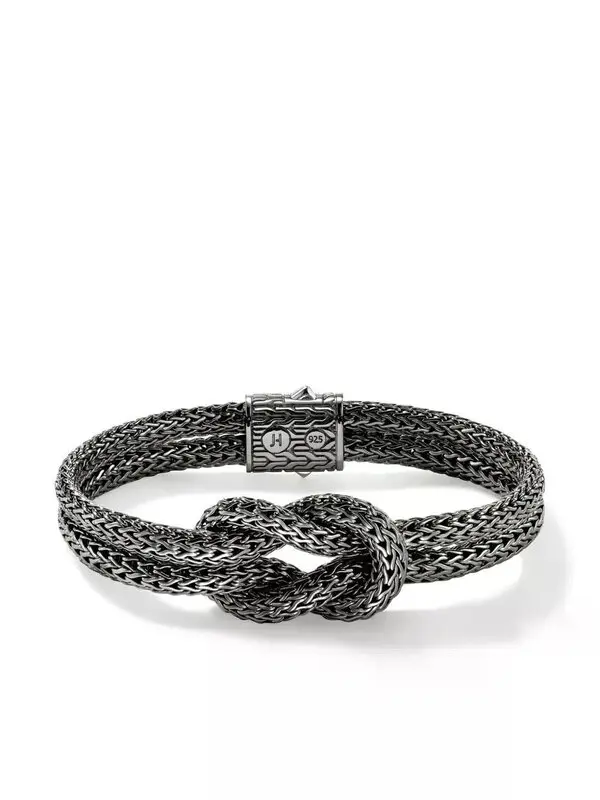 John Hardy Sterling Love Knot Bracelet - Silver