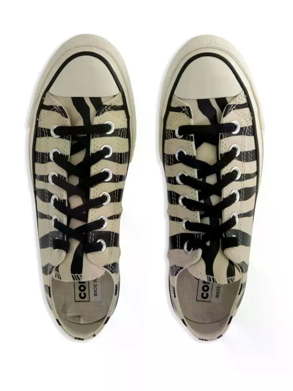 CONVERSE Zebra Print Trainers - Neutrals