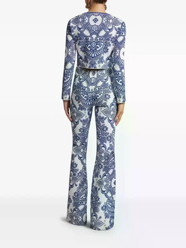 Etro Paisley-intarsia Cardigan