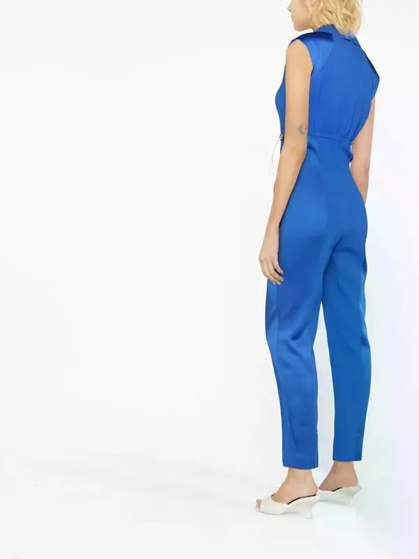 Moschino Sleeveless Drawstring Jumpsuit