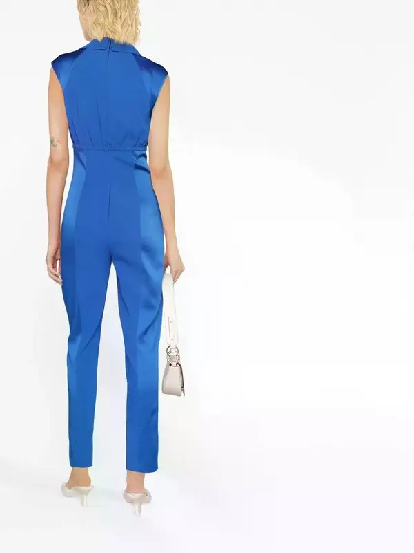 Moschino Sleeveless Drawstring Jumpsuit