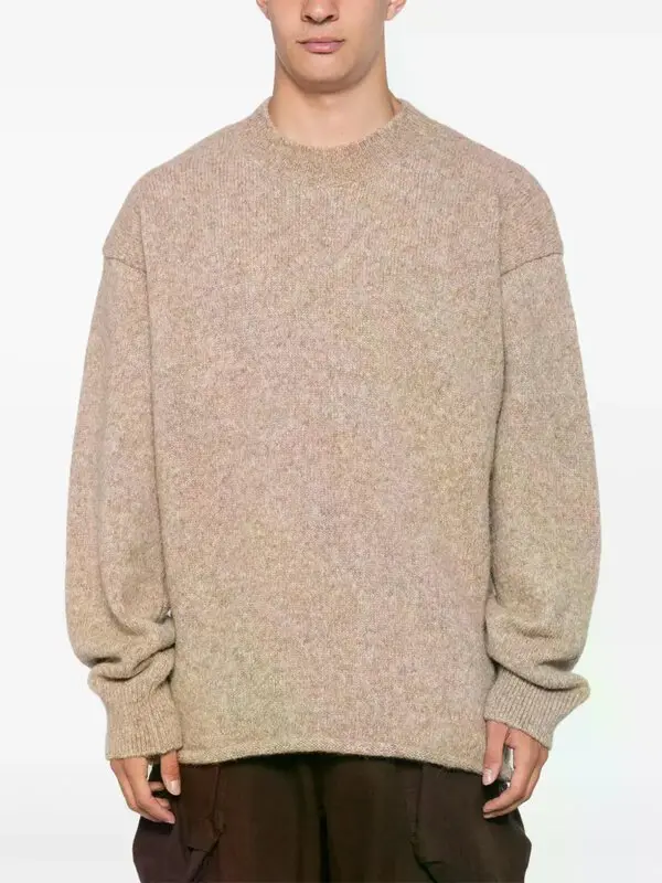 Jacquemus Intarsia-knit Logo Sweater