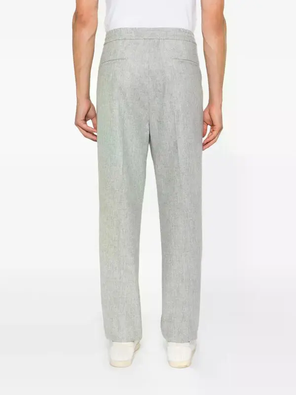 Brunello Cucinelli Wool Trousers - Grey